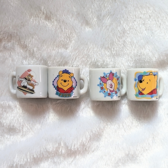 Toys | Winnie The Pooh Spongebob Mini Ceramic Mugs | Poshmark